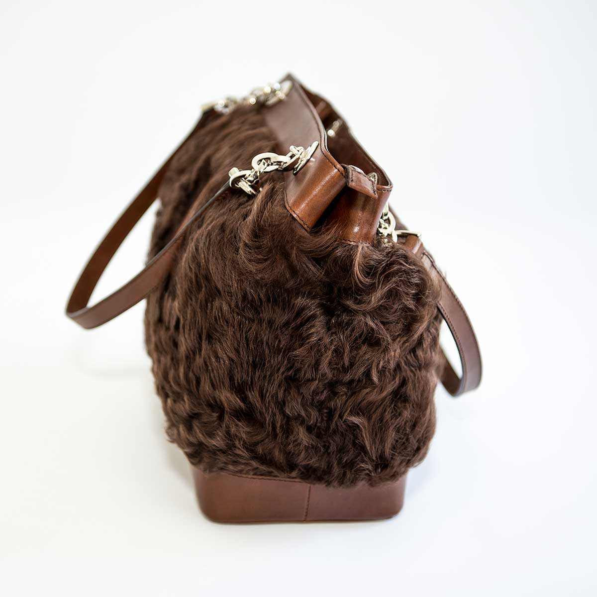 Ladybag Aphrodite Unikat aus Vintage Pelz und Leder | AR DECO